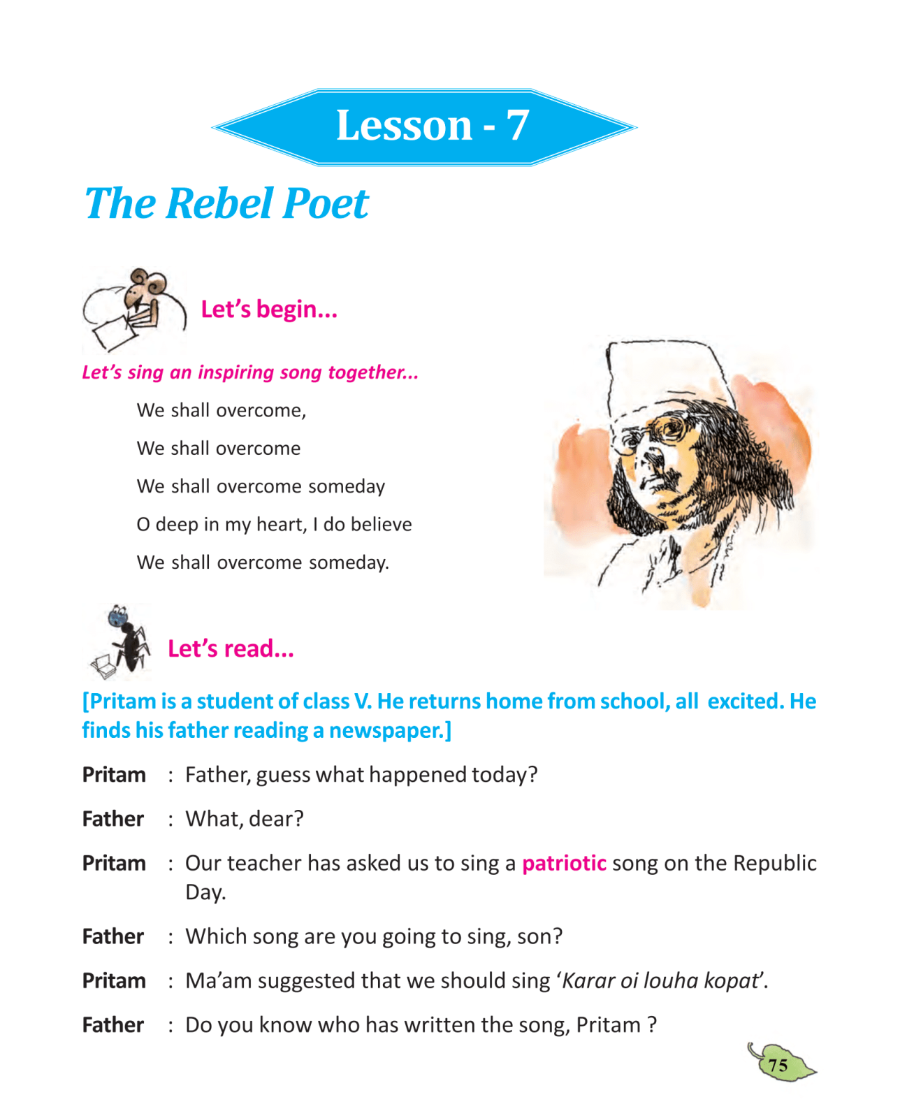 The Rebel Poet | Activity Questions Answer | Class 5