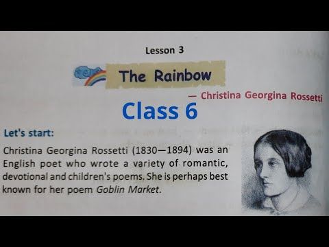 The Rainbow | Class 6 | Lesson 3 | Activity Questions Answer