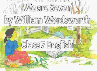 We are Seven Class 7 Question Answer