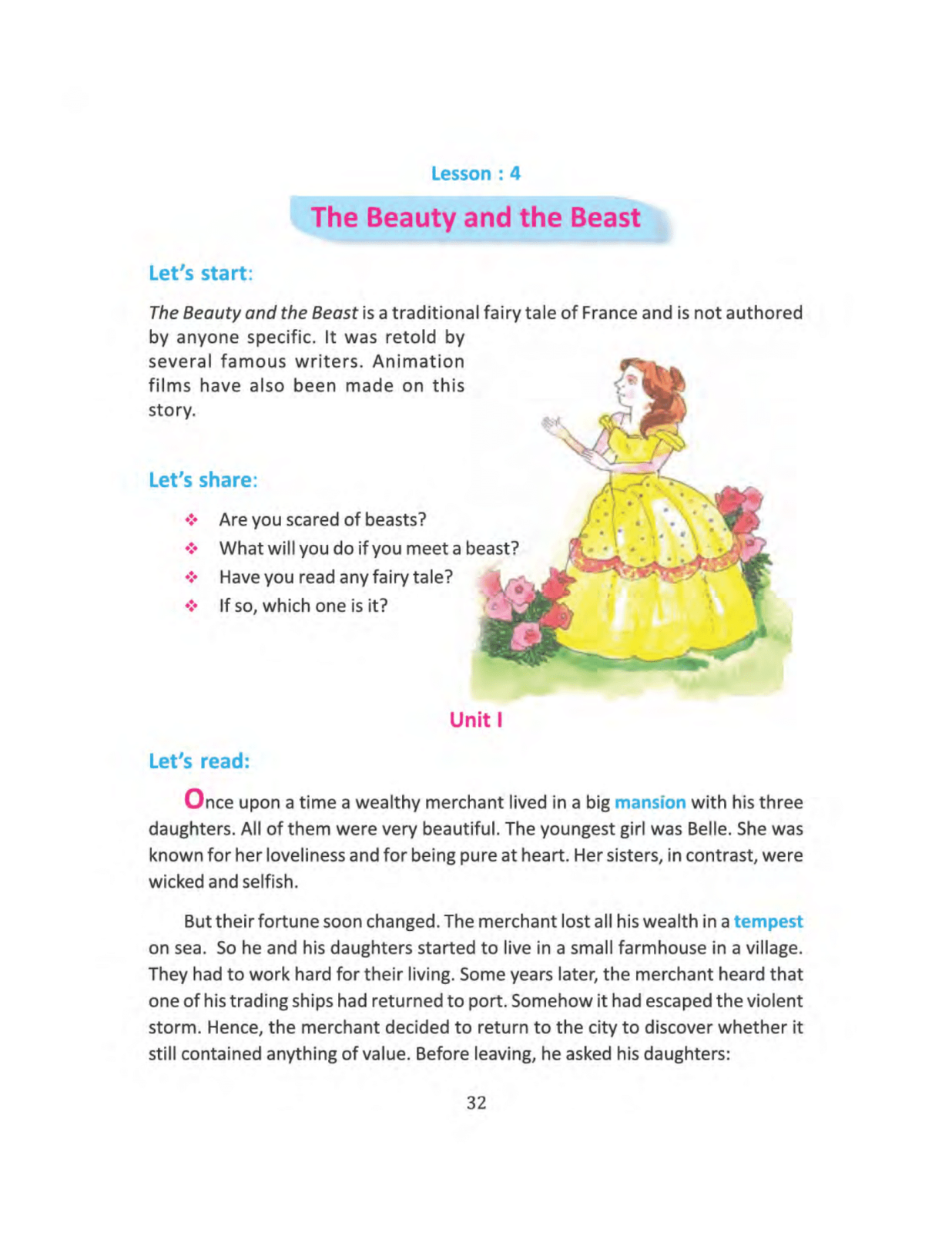 The Beauty And The Beast Activity Question Answer