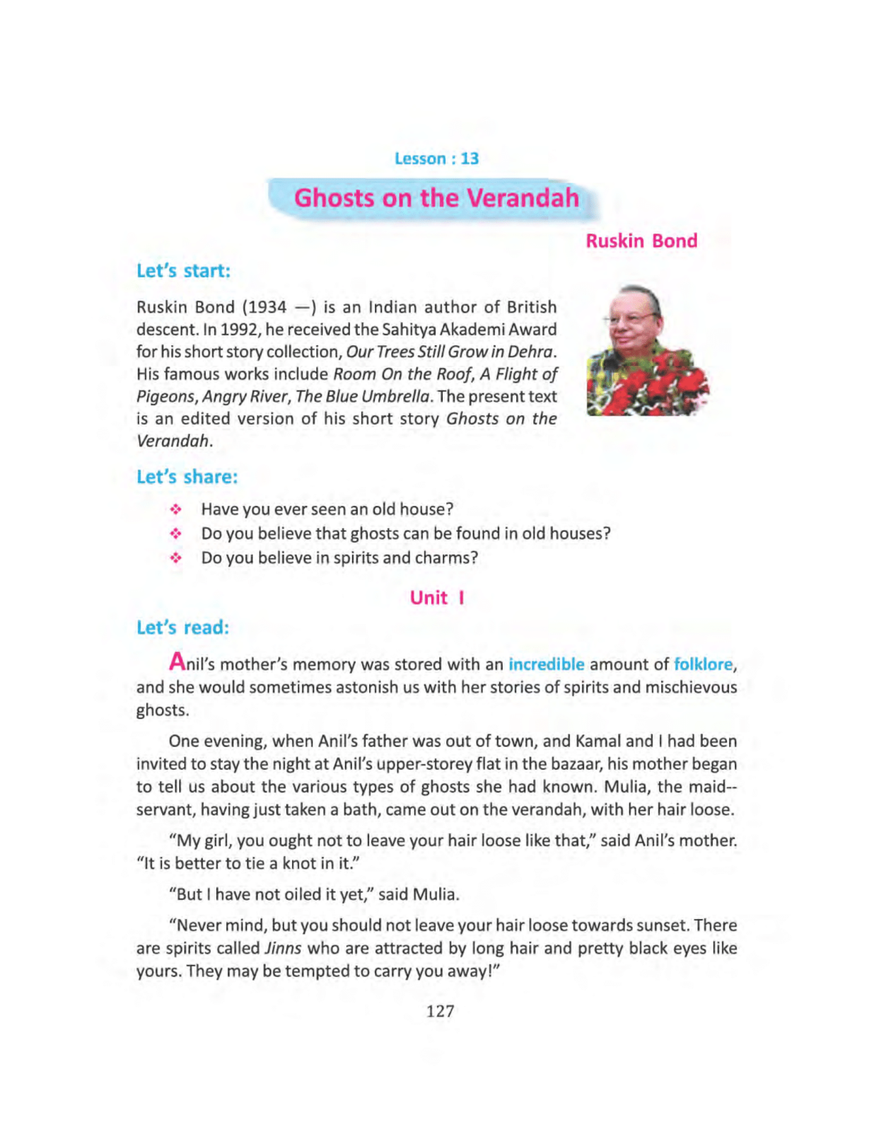 Ghosts on the Verandah Class 7 Question Answer