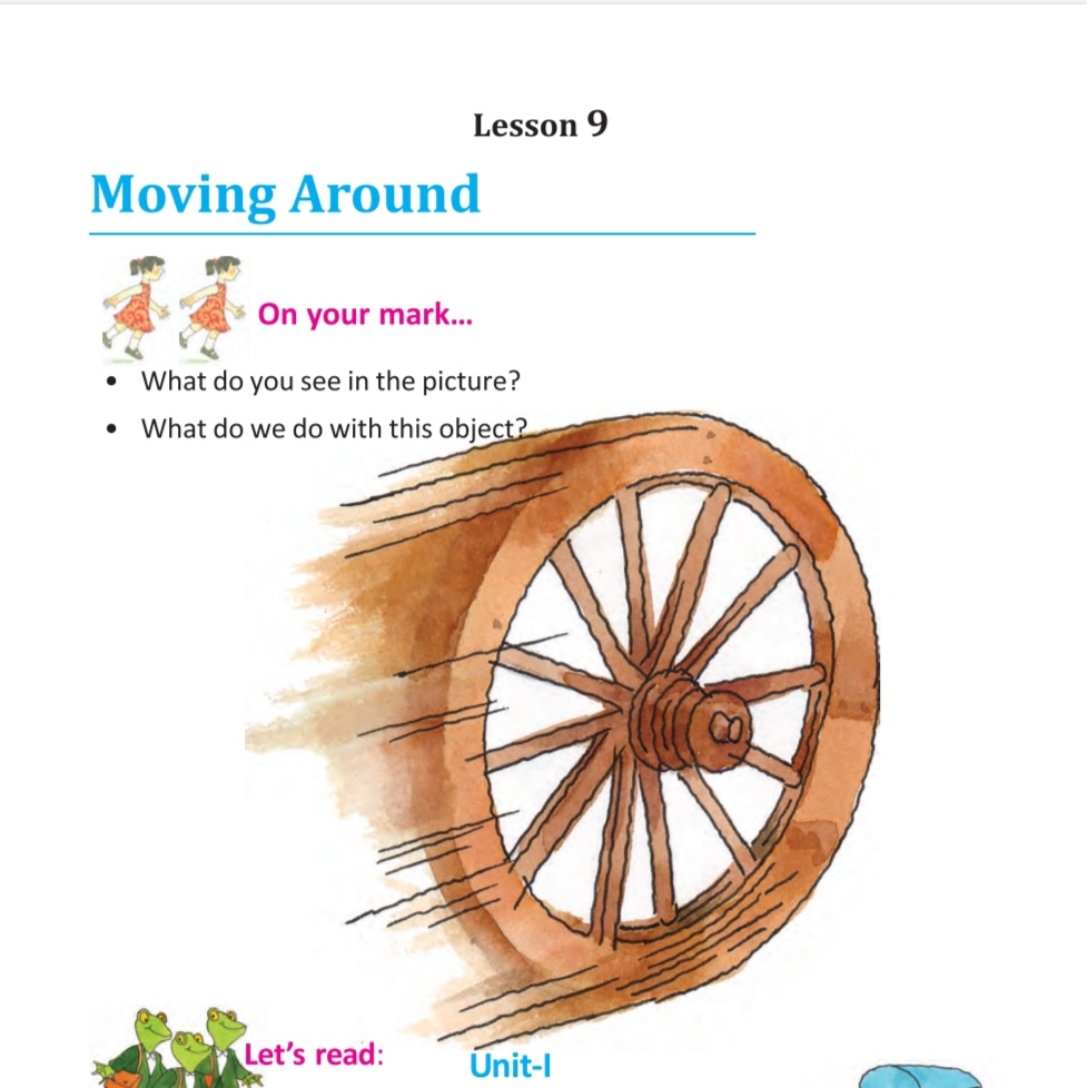 Moving Around | Class 3 | Lesson 9 | Activity Answer